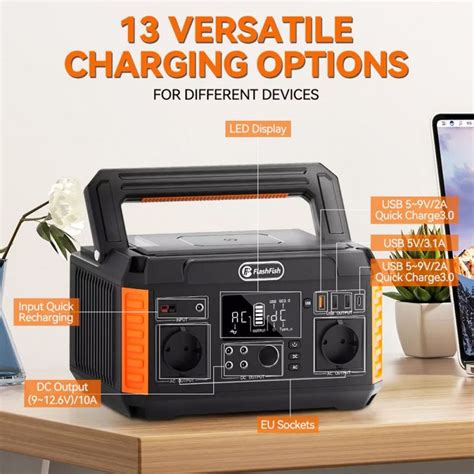 Flashfish P60 560w520wh Portable Power Station Solar Generator 220v