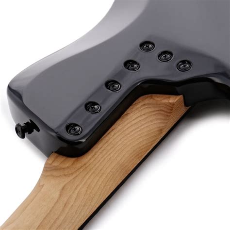 G4m 972 Fanned Fret 5 String Blue Burl Burst G4m