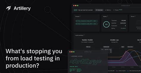 Whats Stopping You From Load Testing In Production Blog Artillery
