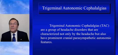 Webinar 26 Headache Part 2 Trigeminal Autonomic Cephalalgias And Temporal Arteritis Videdental
