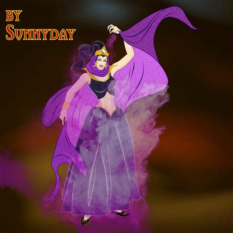 Disneys Genies And Harem Girls On Geniesbottle Deviantart