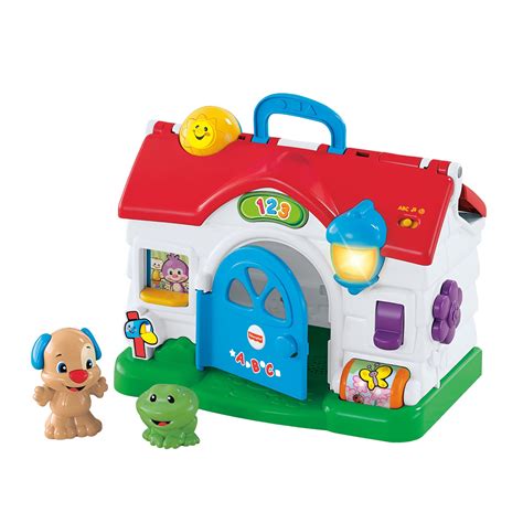 Fisher-Price Laugh & Learn Puppy’s Activity Home Electronic Learning ...