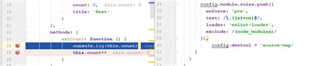 Javascript Debugging In Webstorm With Vuejs Stack Overflow