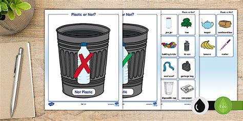 Plastic Or Not Sorting Activity