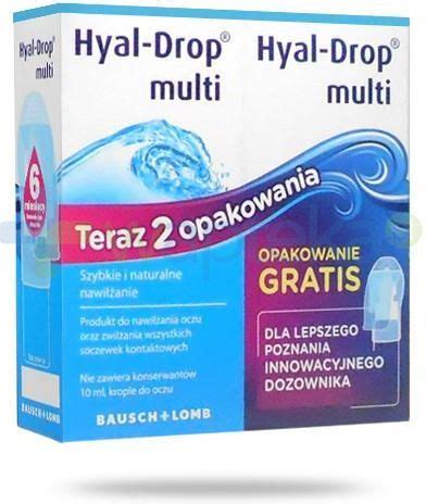 Hyal Drop Multi Krople Do Oczu X Ml Opinie I Ceny Na Ceneo Pl