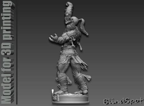 Goro Mortal Kombat 3d Model 3d Printable Cgtrader