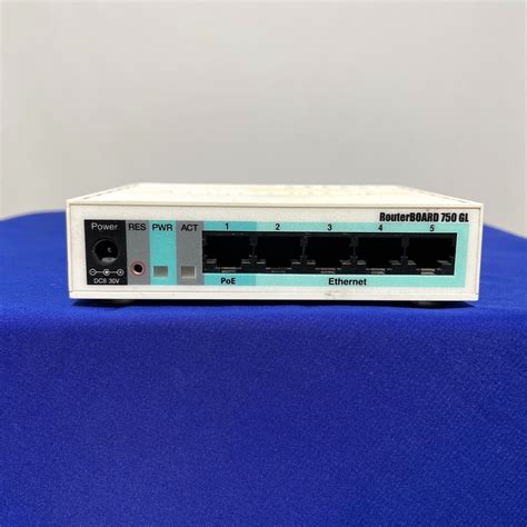 Jual Mikrotik Routerboard Rb750 Gl Rb750gl 5 Port Gigabit Shopee