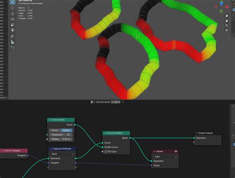 How To Properly Sample Curve Parameters With Fill Curve Node Modeling Blender Artists Community