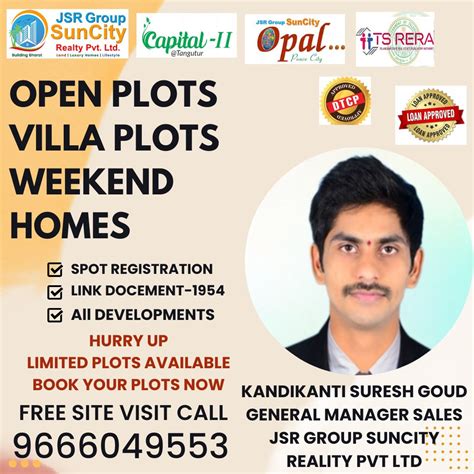 Kandikanti Suresh Goud On Linkedin Anyone Interested Open Plots Villa