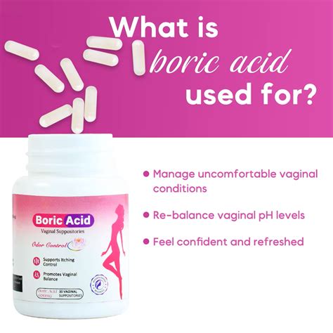 Boric Acid Suppositories Perfect Picture Cosmetics