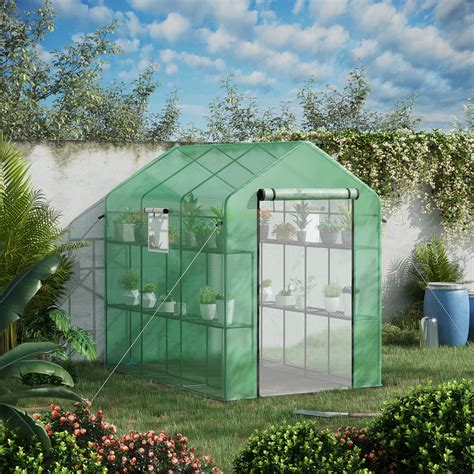 Outsunny Hobby Greenhouse Reviews Wayfair