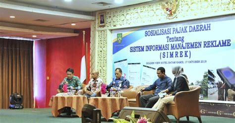 Batam Terapkan Sistem Informasi Pengelolaan Pajak Reklame Media Center