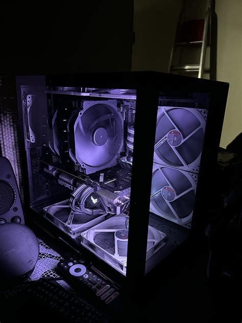 Decided To Go Full Redux Temporary Cable Mgmt Rnoctua