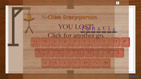 Interactive Powerpoint Hangman Pptx
