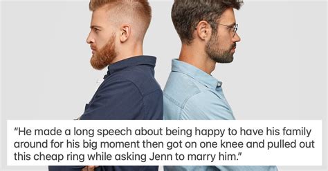 Man Proposes To His Brothers Fiancée In Front Of Him To Prove Shes A