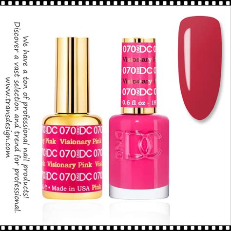 Dc Gel Polish Duo 070 Visionary Pink Tdi Inc