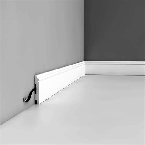 Orac Decor High Impact Polystyrene Baseboard Moulding