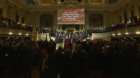 Mass Firefighters Honored At Annual Awards Ceremony