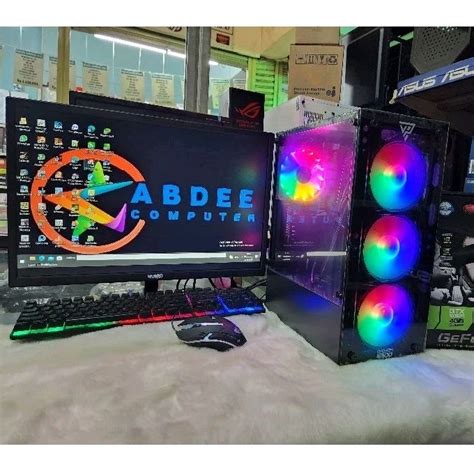 Jual Pc Gaming Fullset Core I7 Ram 16 Gb Vga 2 Gb Led Monitor 22 In