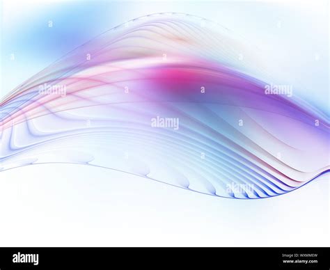 Fractal Wave Series Background Design Of Fractal Sine Waves And Color On The Subject Of Design