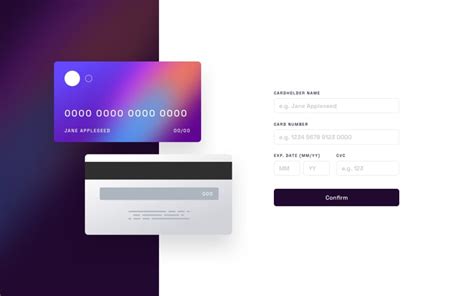 Frontend Mentor Interactive Card Details Form Coding Challenge Solution