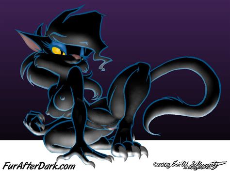 Rule 34 2002 Black Cat Claws Color Darke Katt Eric Schwartz Feline