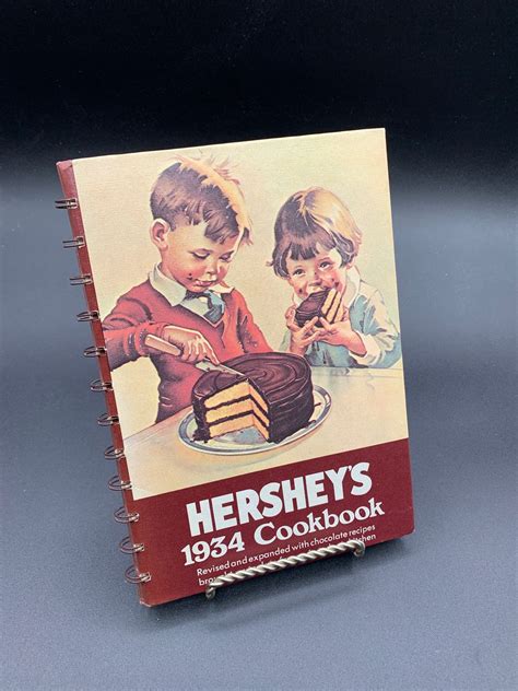 Hersheys 1934 Cookbook 1971 Edition Hardcover With Spiral Etsy