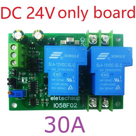 Io58f02 30a Dc 24v Power Brushed Motor Overload Overcurrent Short Circuit Protector Module