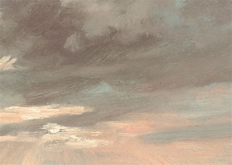 Impresión vintage en la nube pintura antigua del cielo arte Etsy