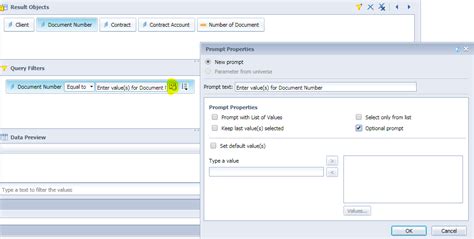 Adding A Document Link To BusinessObjects Webi Rep SAP Community