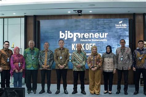 BJB Luncurkan Program Bjbpreneur Untuk Majukan UMKM Dengan Fokus