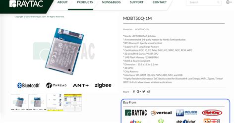 Nordic Bluetooth And Wifi Module Where To Buy Raytac Bluetooth Module Sample