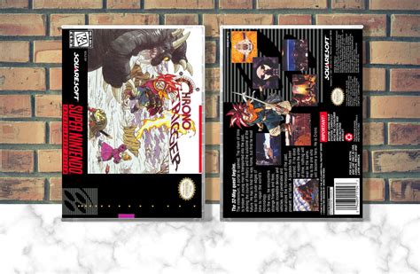 Chrono Trigger SNES Video Game Case