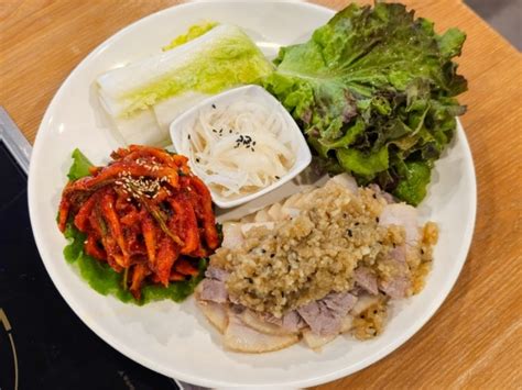 안산 호수동 맛집 대가보쌈과 냉채족발 안산점 네이버 블로그