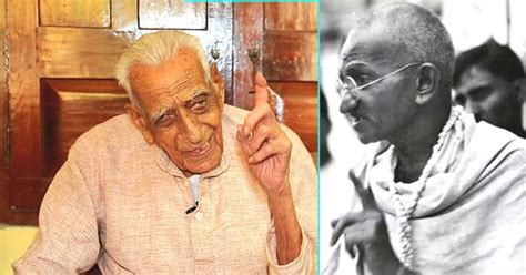 Centenarian Freedom Fighter Hs Doreswamy Recalls Encounter With Mahatma