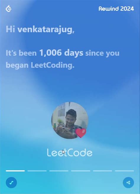venkataraju gogudesi on linkedin leetcoderewind2024 codingjourney