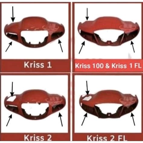 Coverset Modenas Kriss For Kriss 1 Kriss 2 Kriss 100 Kriss 1fl