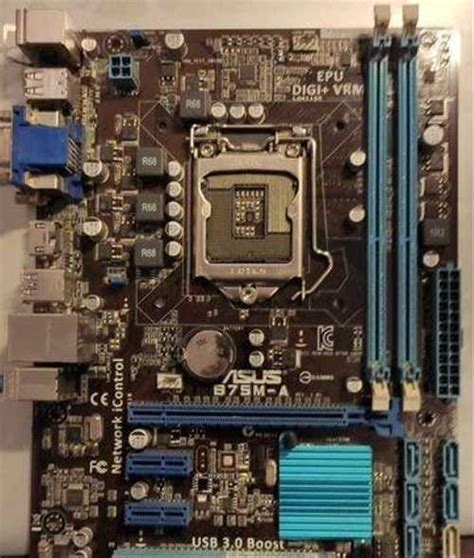 Материнская плата asus B75M-A LGA1155 Вся Россия | Комьютерные ...