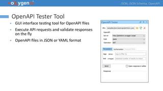 Json Json Schema And Openapi Ppt
