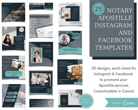 25 Apostille Notary Templates For Instagram And Facebook Apostille