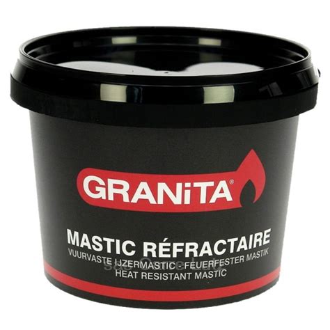 Mastic réfractaire kilo Pièces Détachées Chauffage Accessoires de pose et d entretien