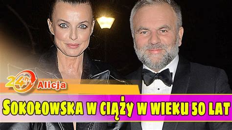 Sokołowska w ciąży w wieku 50 lat Rewelacje o ojcu dziecka kończą