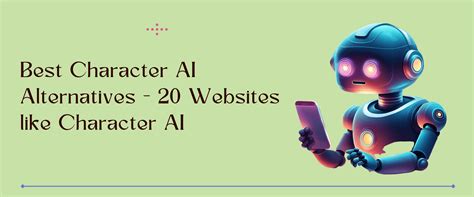 20 best character ai alternatives to chat with characters