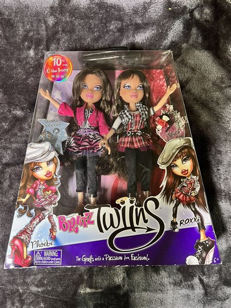 Mavin Bratz Twins Roxxi Phoebe Th Anniversary Vintage MGA Doll Figure Rare Sealed