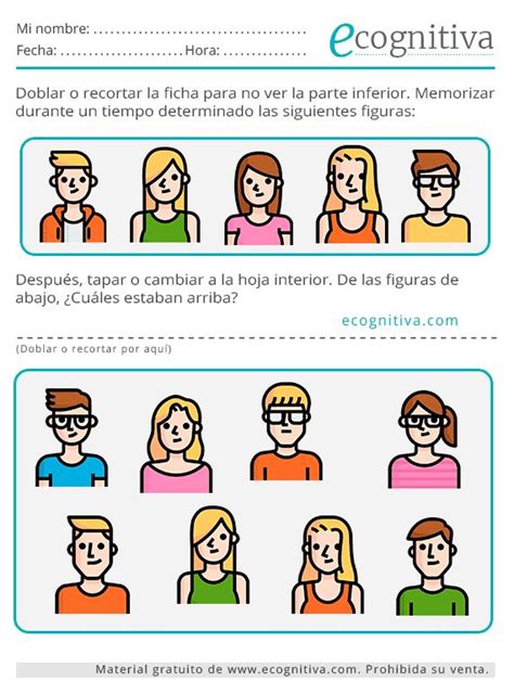 Como Mejorar La Memoria Ejercicios Para Mayores Para Imprimir