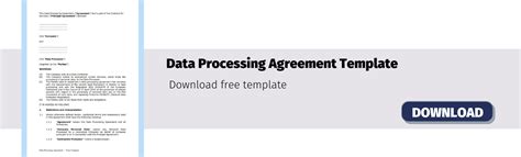 What You Need To Know About Gdpr And Data Processing Agreements Free Template Data Privacy