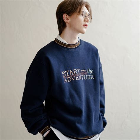 로프스 맨투맨 네이비 Jimt7649