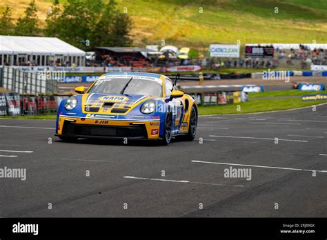 Porsche Carrera Cup Great Britain Gus Burton 57 Knockhill Circuit 2023