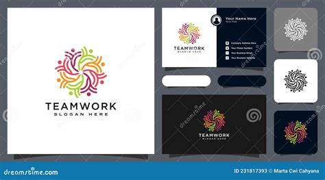 Abstract People Vector Design Represents Teamwork Diversity Signs And