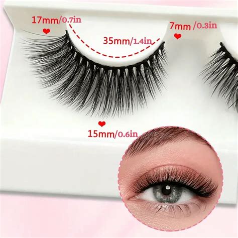 Cat Eye Lashes Fluffy Cluster Faux Mink False Eyelashes Temu United